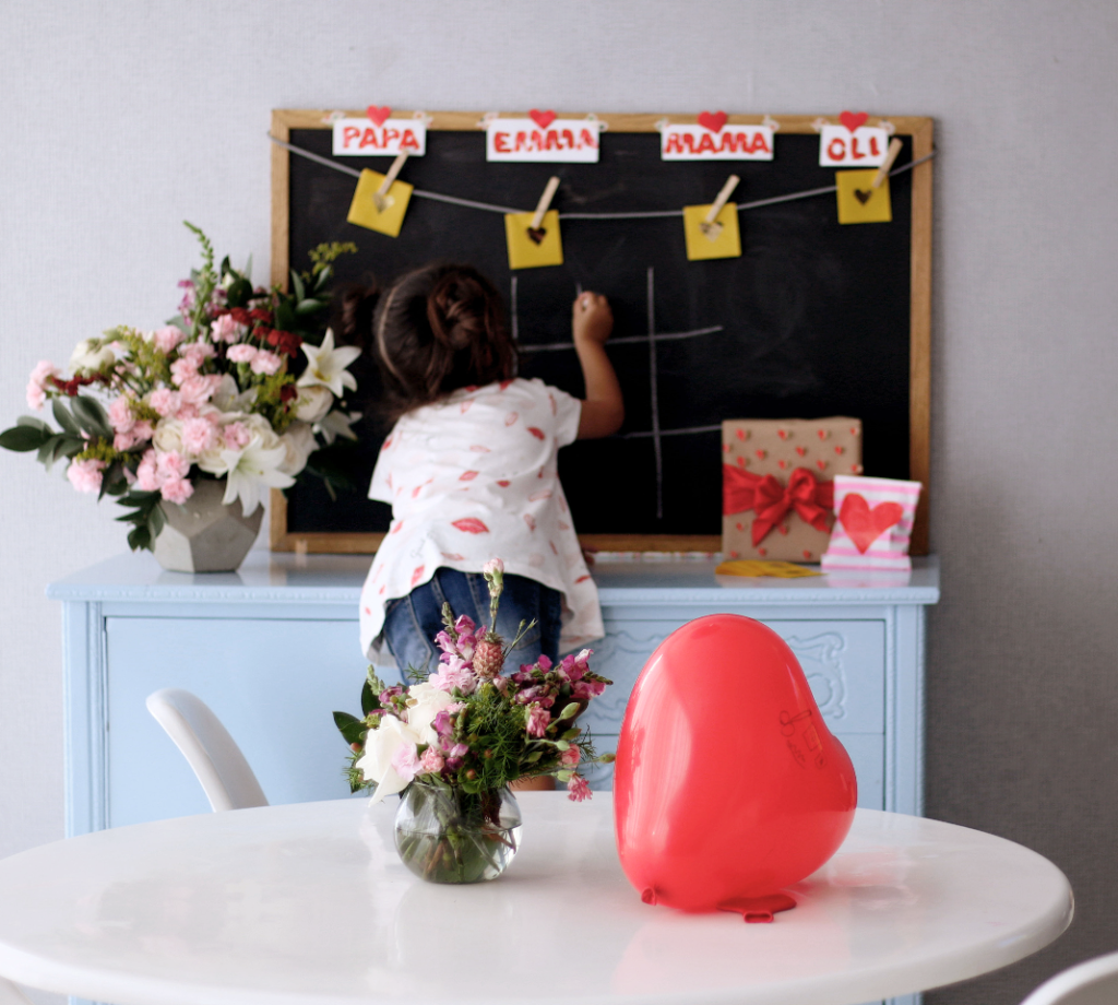 Tarjetas y un tablero de mensajes para San Valentín | criando-ando